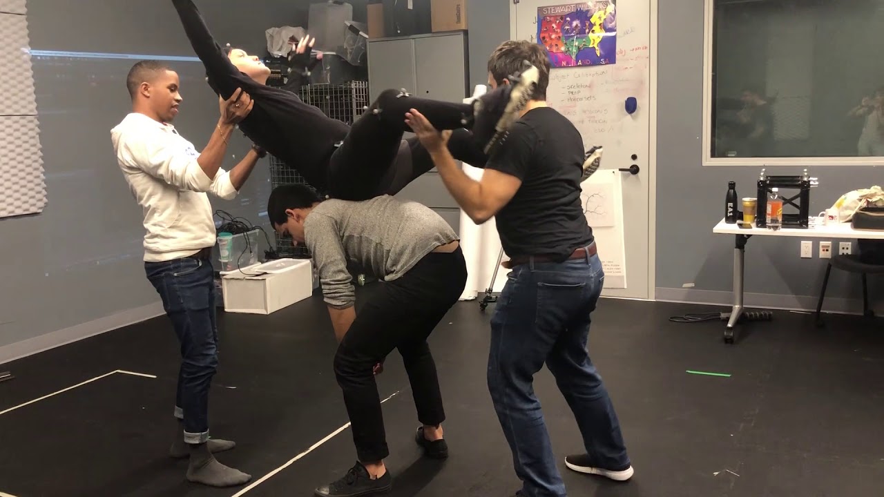 motion capture testing - YouTube