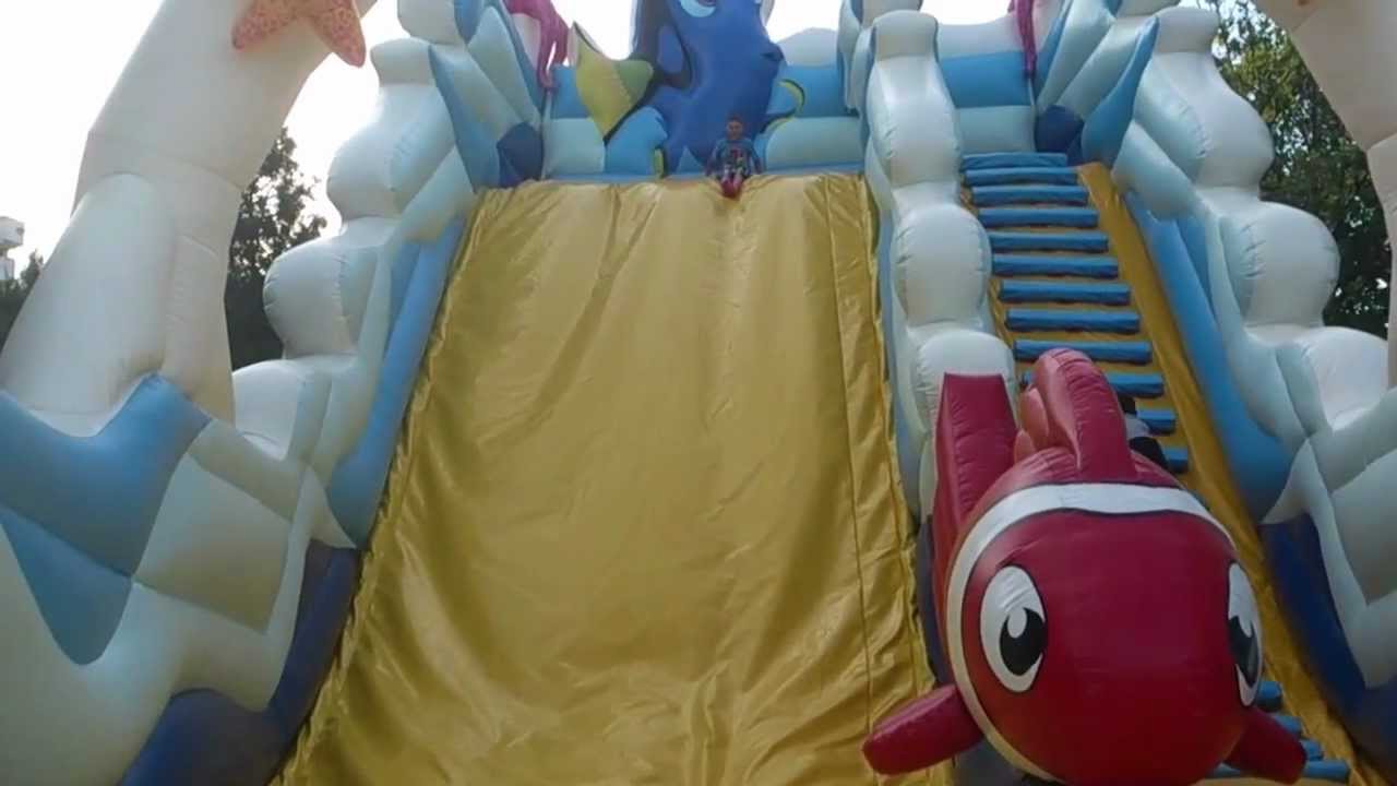 LUCA SI FILIP PE TOBOGAN IN ALBENA - YouTube