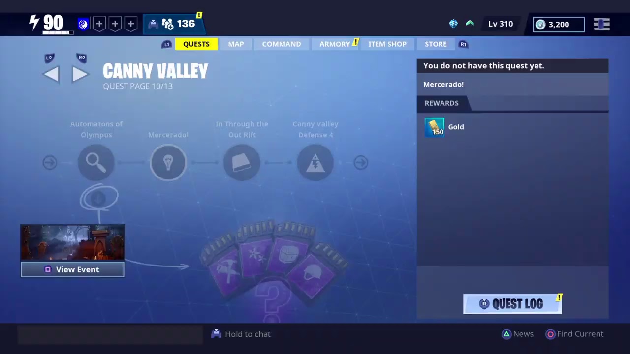 Fortnite Save The World Rewards Hunting / Battle Royale completing ...
