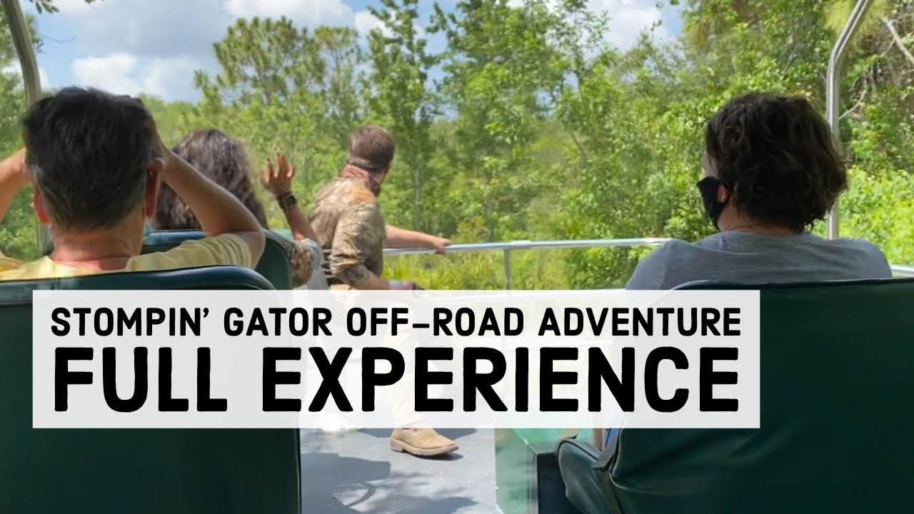 Stompin’ Gator Off-Road Adventure at Gatorland FULL RIDE POV 2020 - YouTube