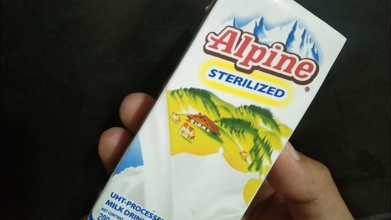 ALPINE STERILIZED MILK REVIEW FOR DIABETIC - YouTube