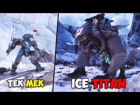 AKU MENJINAKAN RAKSASA PENGUASA BIOME ICE DI ARK ASCENDED EXTINCTION