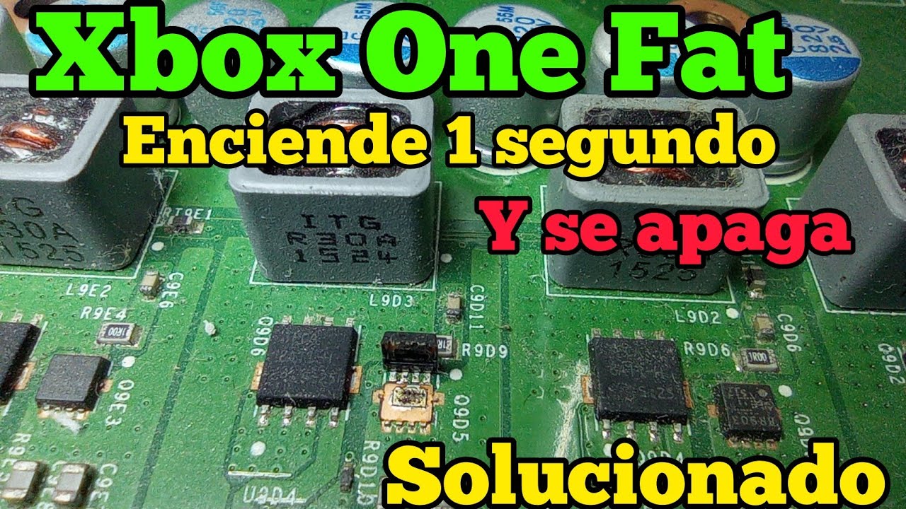 Xbox One Fat enciende 1 segundo y luego se apaga, Solucionado - YouTube