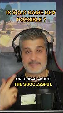 is solo gamedev possible? #gamedevelopers #gameprogrammer #sologamedev - YouTube