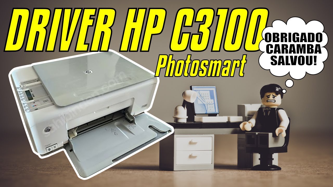 HP Photosmart C3100 DRIVES (LEIA O 1º COMENTÁRIO FIXADO) #hp #drive # ...