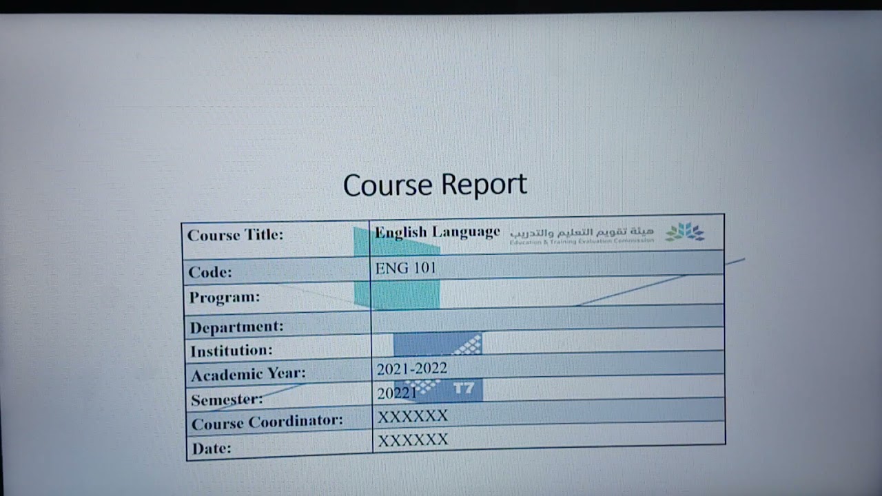 How To Prepare A Course Report YouTube How To Prepare A Course Report YouTube