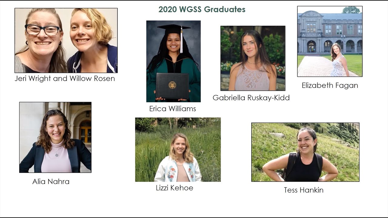 Women, Gender, and Sexuality Studies Class of 2020 Graduation - YouTube