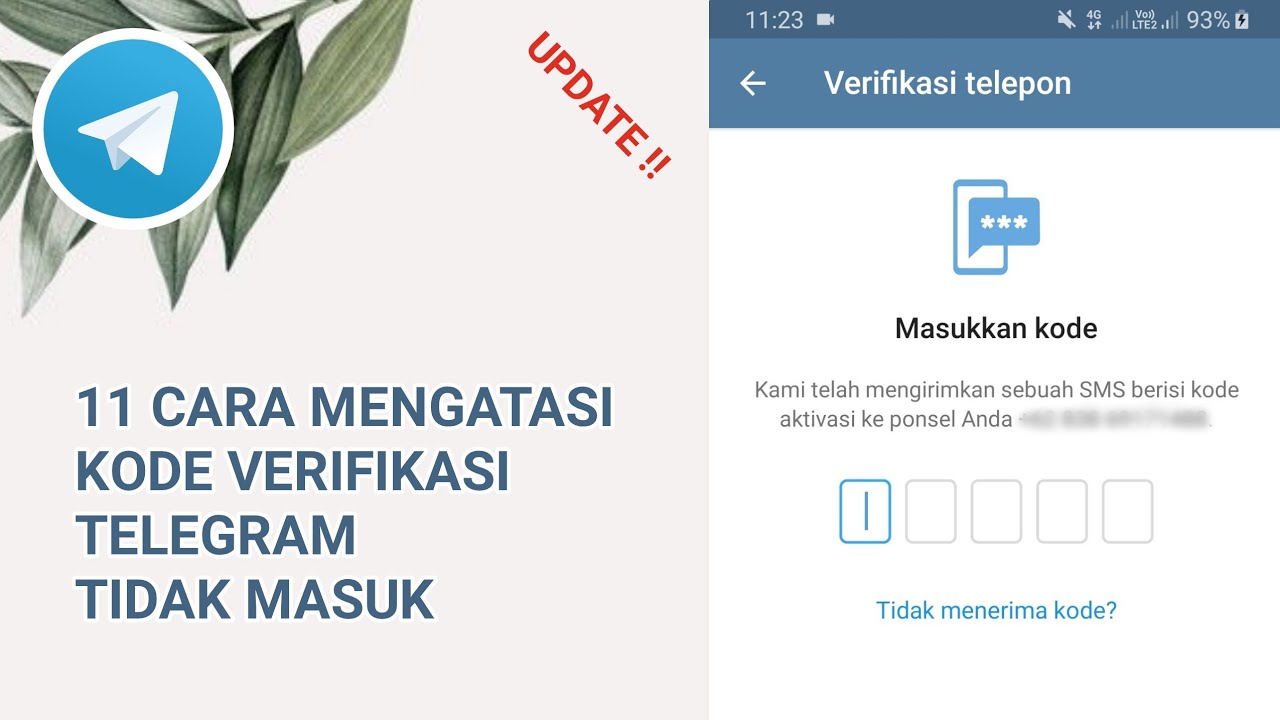 Cara Mengatasi Kode Verifikasi Telegram yang Tidak Masuk - YouTube