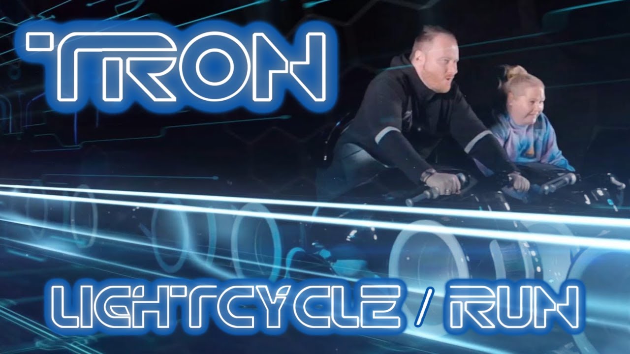 TRON Lightcycle / Run - Disney PhotoPass #disney #disneyworld # ...