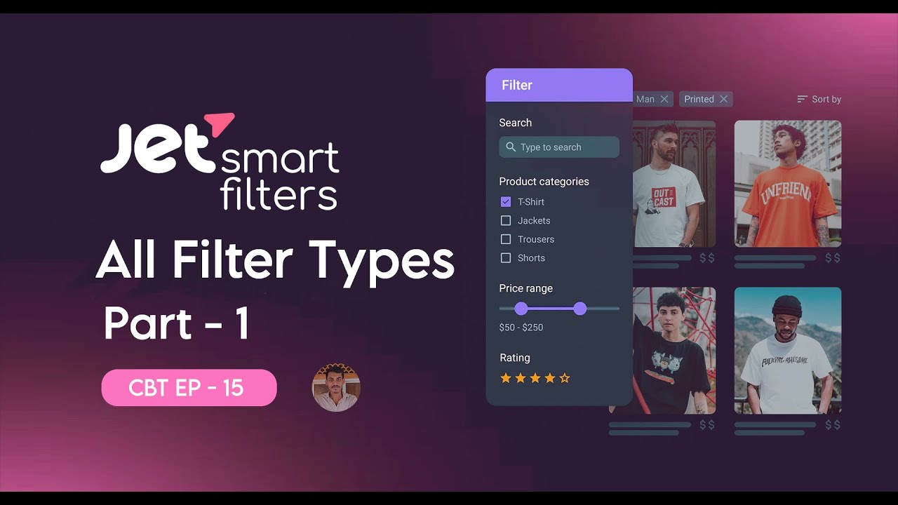 Jet Smart Filters Part 1 All Filters Crocoblock Bangla Tutorials With Projects Ep 15