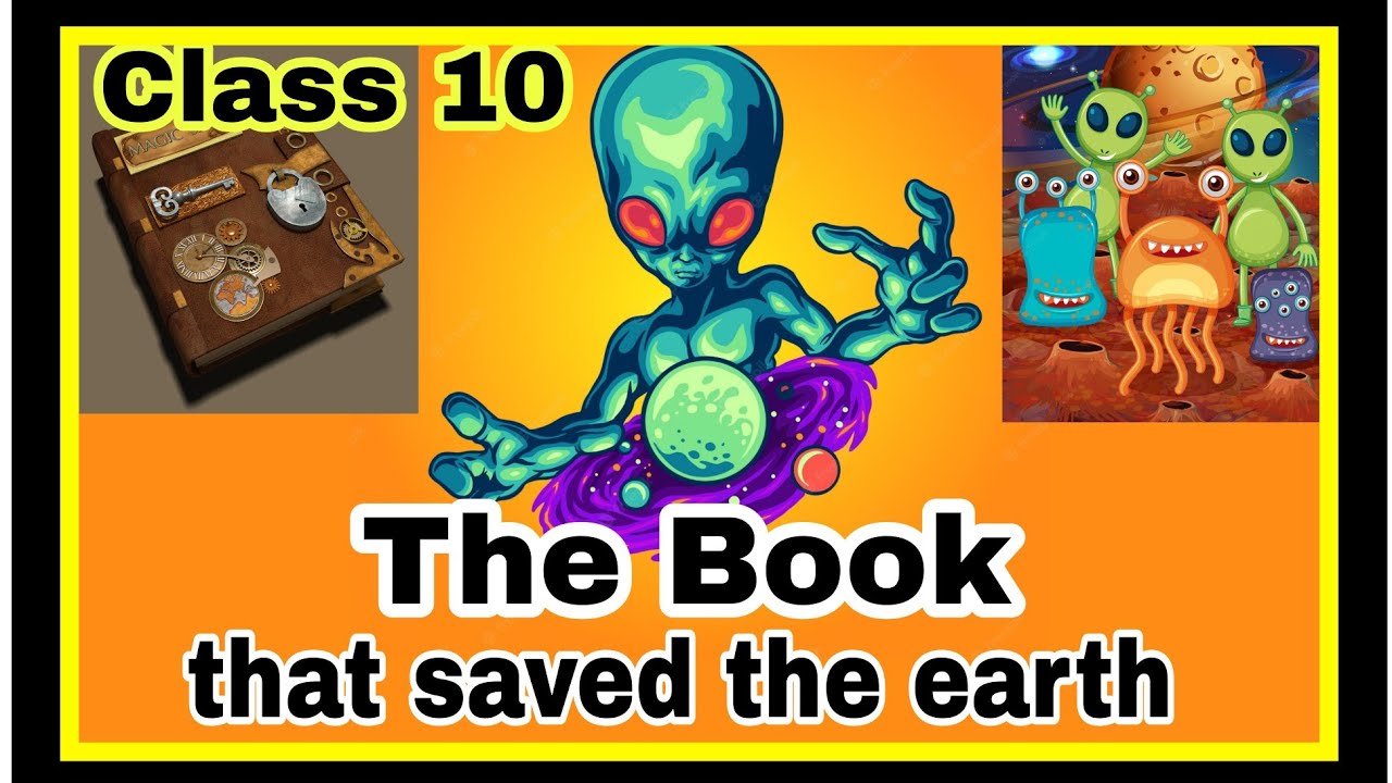 The Book That Saved The Earth Class 10 English Animated Video the-book-that-saved-the-earth-class-10-english-animated-video