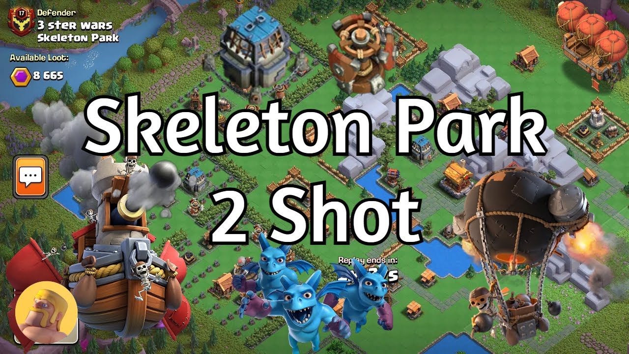 Skeleton Park 2 Shot with Good Old Flying Fortress - Clan Capital ...