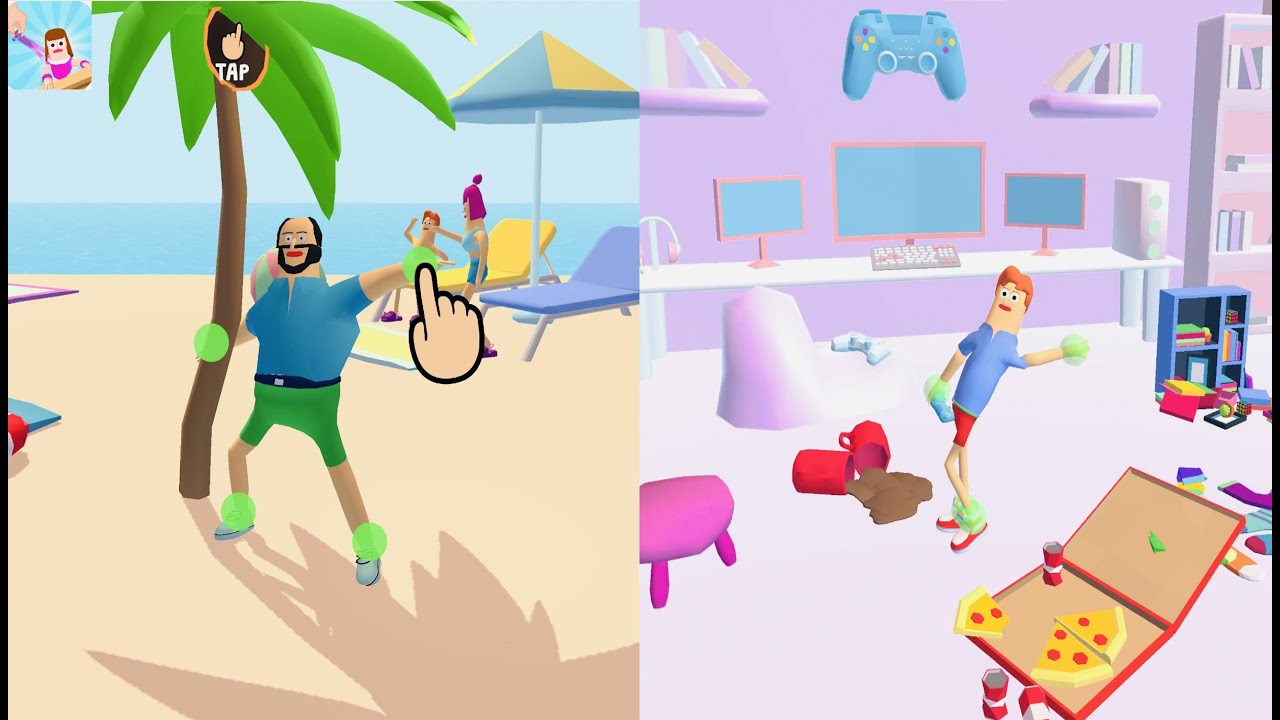 Grab Master! 🤜🏼🤷🏻‍♀️👊🏼 Android, ios gameplay, Walkthrough - YouTube