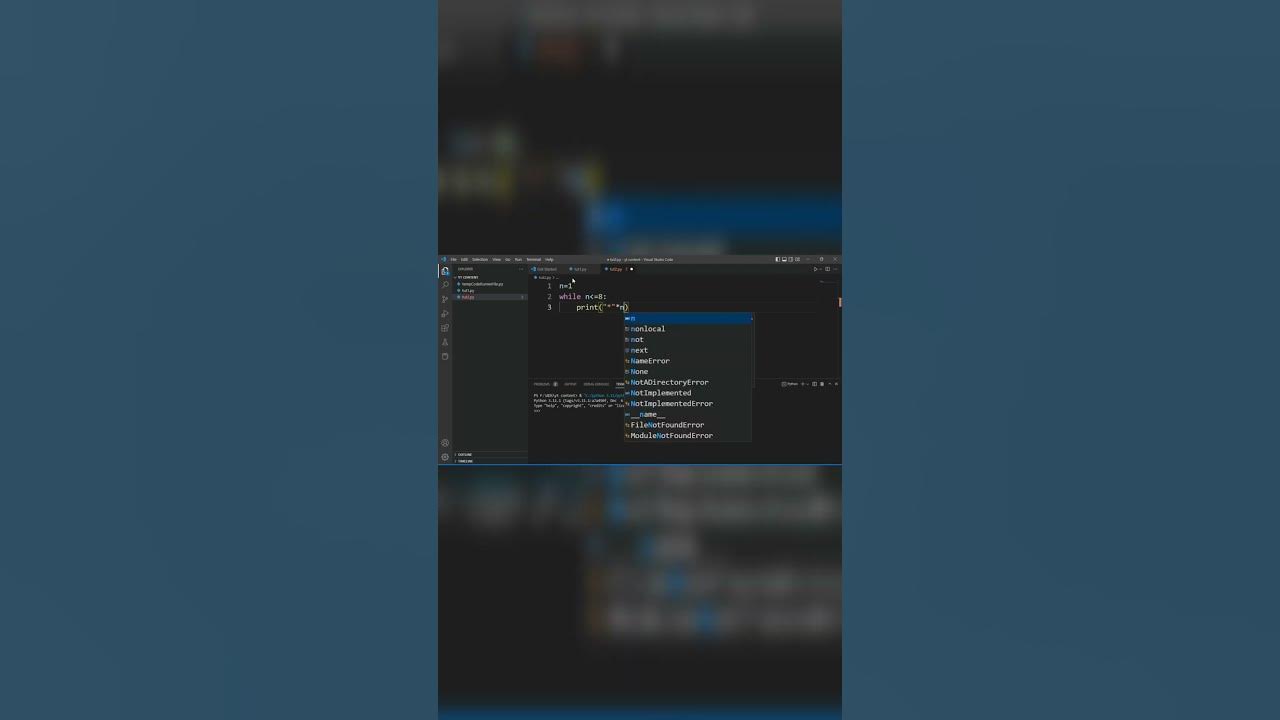 Printing Pyramid Pattern Using While Loop In Python Pyramid Pattern