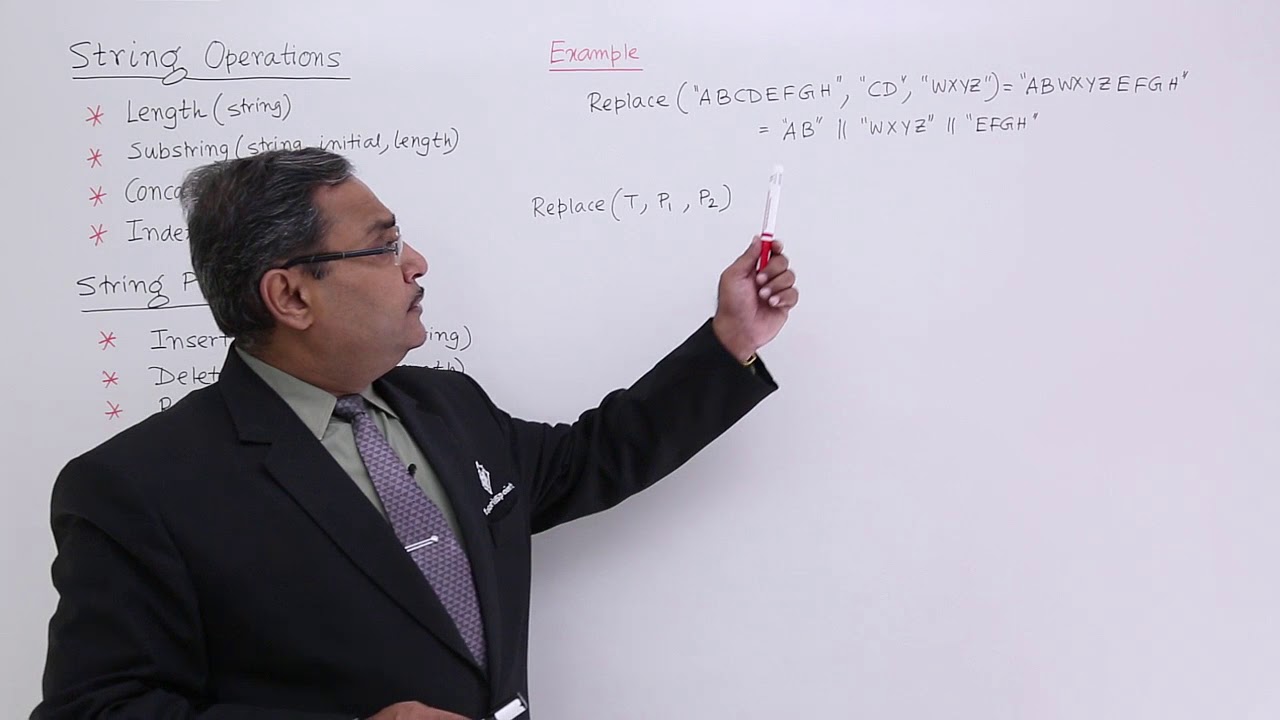 String Processing Replace YouTube string-processing-replace-youtube