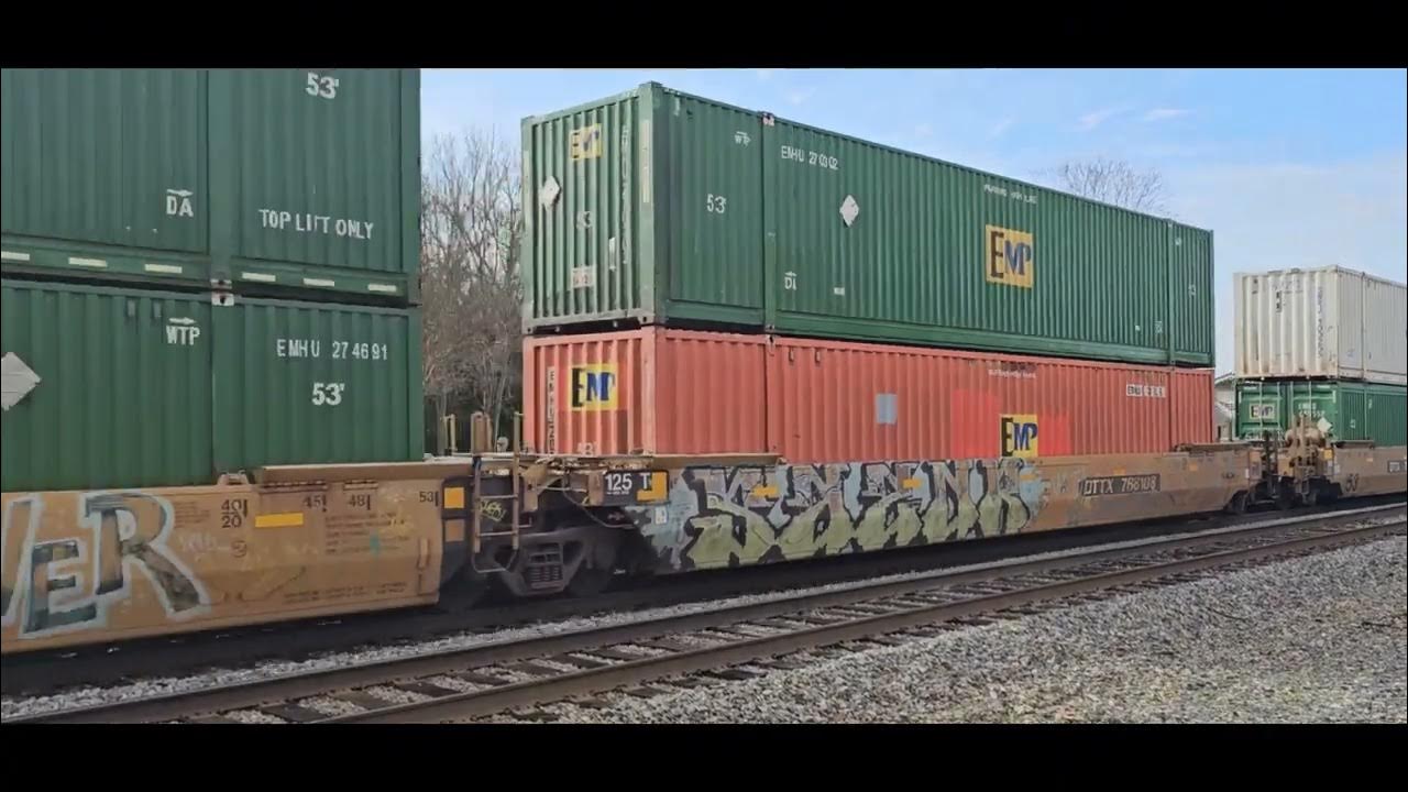 Saturday's Railfan Action with NS 27A, 283, 243, 28R, 18D chase on the W Line, 296, and CSX L650 ...