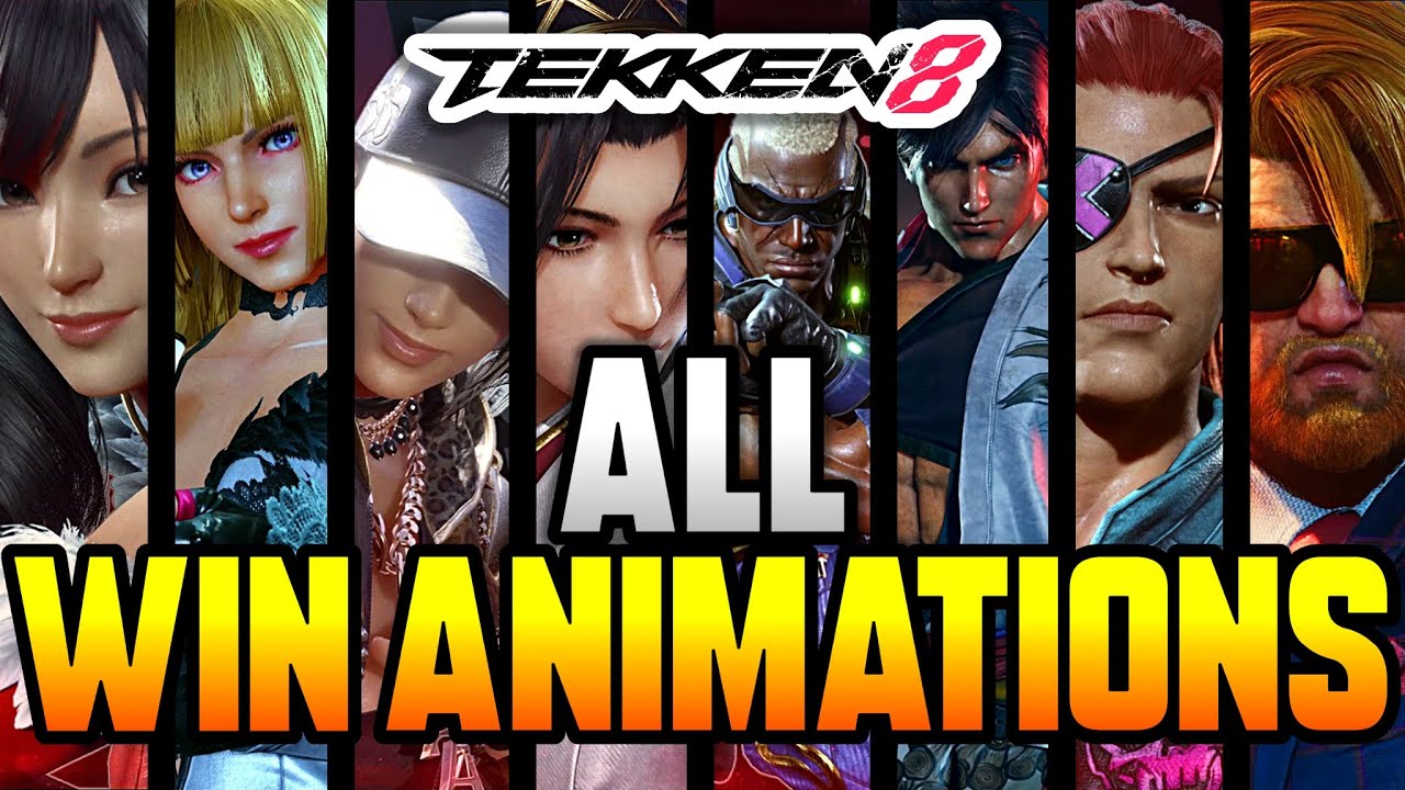 Tekken 8 CBT - All Character Victory Animations - YouTube