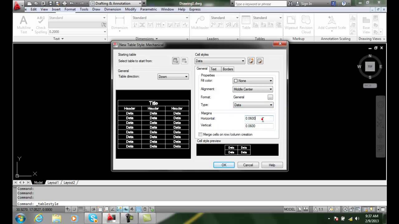 AutoCAD II 21-5 General Tab Settings - YouTube