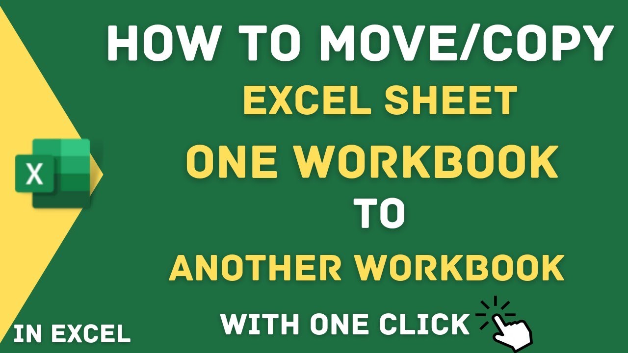 HOW TO MOVE AND COPY EXCEL SHEET ONE TO ANOTHER WORKBOOK YouTube HOW TO MOVE AND COPY EXCEL SHEET ONE TO ANOTHER WORKBOOK YouTube