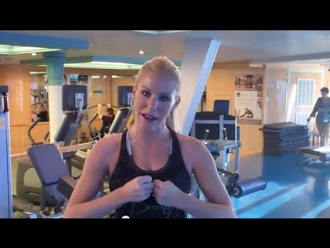 Fitness Facility on board Disney Cruise Line's ship the WONDER - YouTube