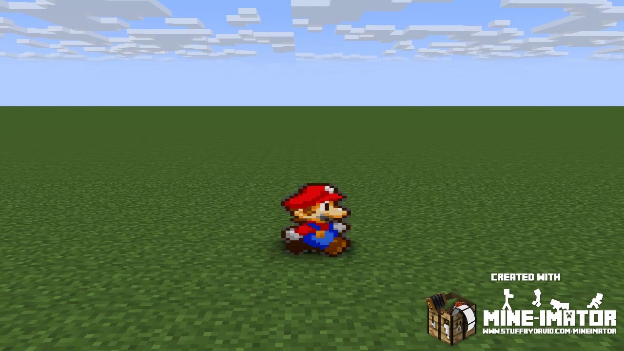 Mario Sprite Animation Test - YouTube