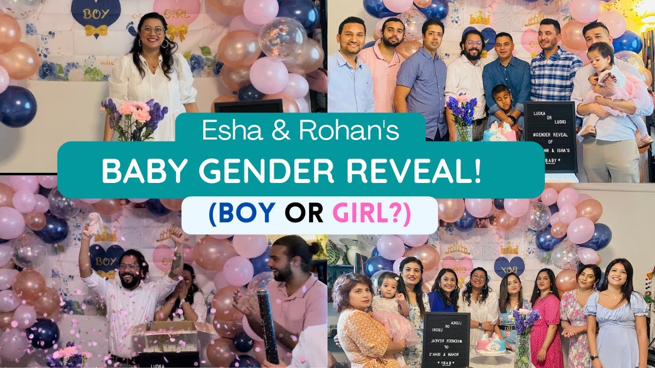 Rohan & Esha | Baby Gender Reveal | Boy or Girl | Cinematic Video 2022 ...