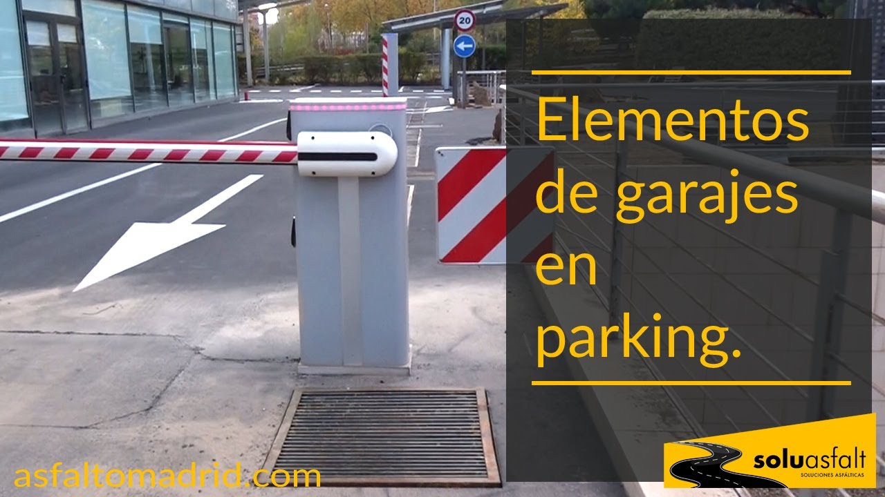 Elementos de garaje en aparcamientos y parking 🚧 - YouTube