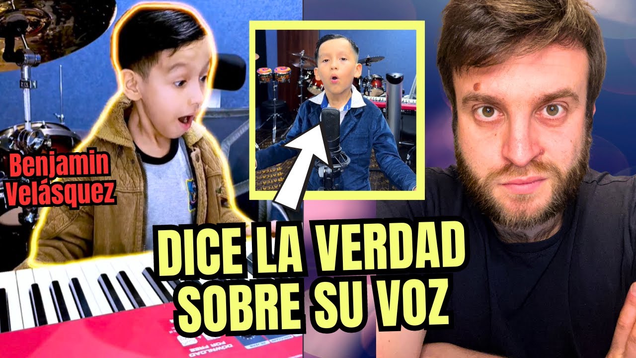 NIÑO PRODIGIO BENJAMIN VELAZQUEZ ACLARA SI SU VOZ ES EDITADA O ES A ...