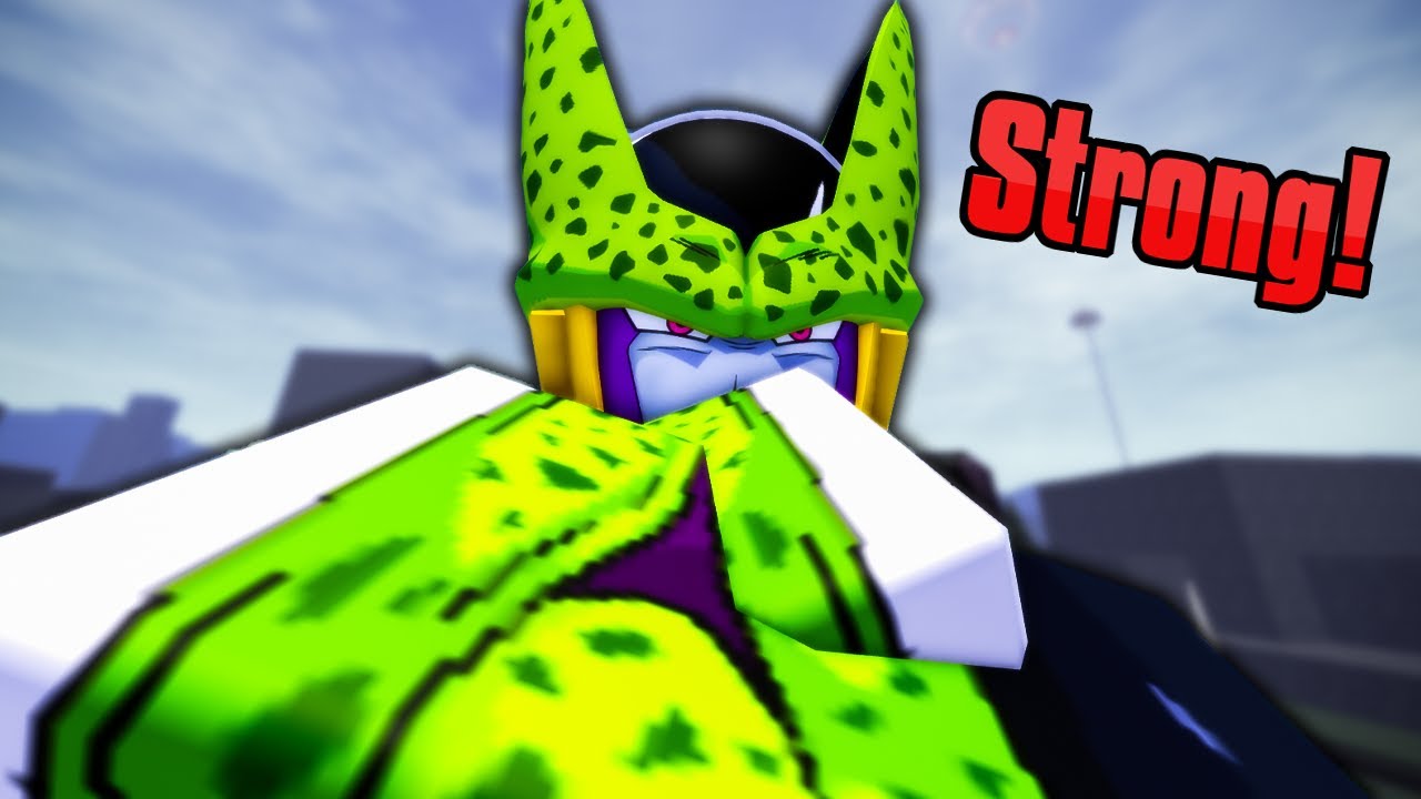 Perfect Cell is just way too powerful... #roblox #dragonball - YouTube