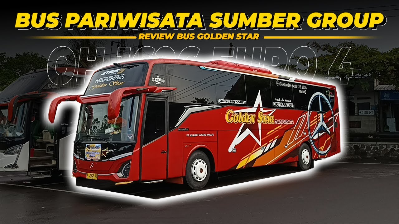 Bus Pariwisata Sumber Group ini emang mewah - Review Bus Golden Star by ...