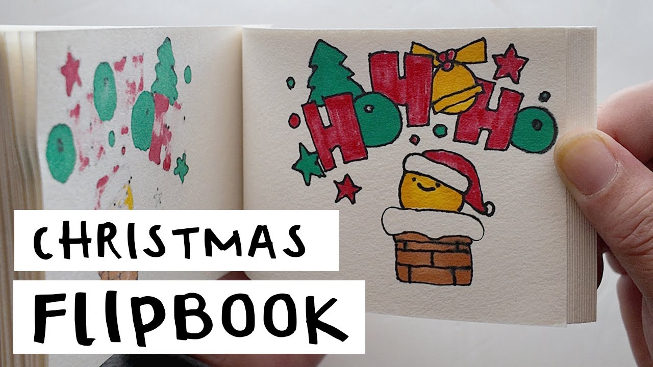 CHRISTMAS FLIPBOOK - YouTube