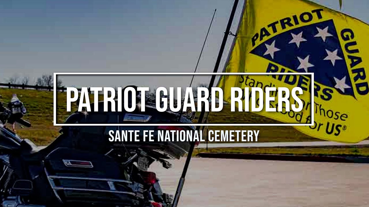 Patriot Guard Riders Mission to Santa Fe National Cemetery - YouTube