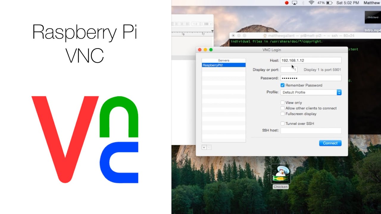Raspberry Pi VNC - YouTube