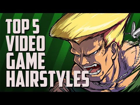 Top 5 | Video Game Hairstyles - Mr1upz