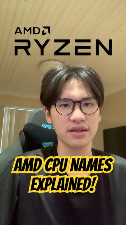 AMD CPU Names EXPLAINED! #pcguide #pc #cpu #amd - YouTube