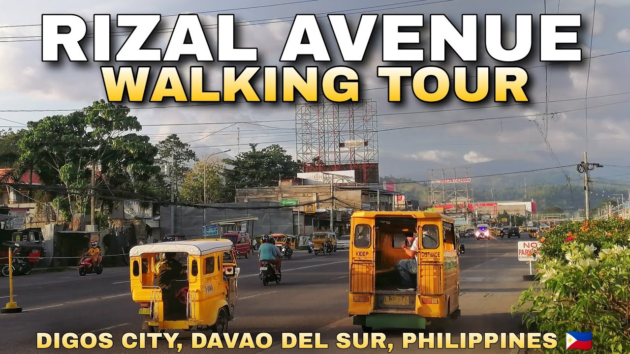 Digos City looks like in Davao Del Sur Mindanao , Philippines | WALKING ...