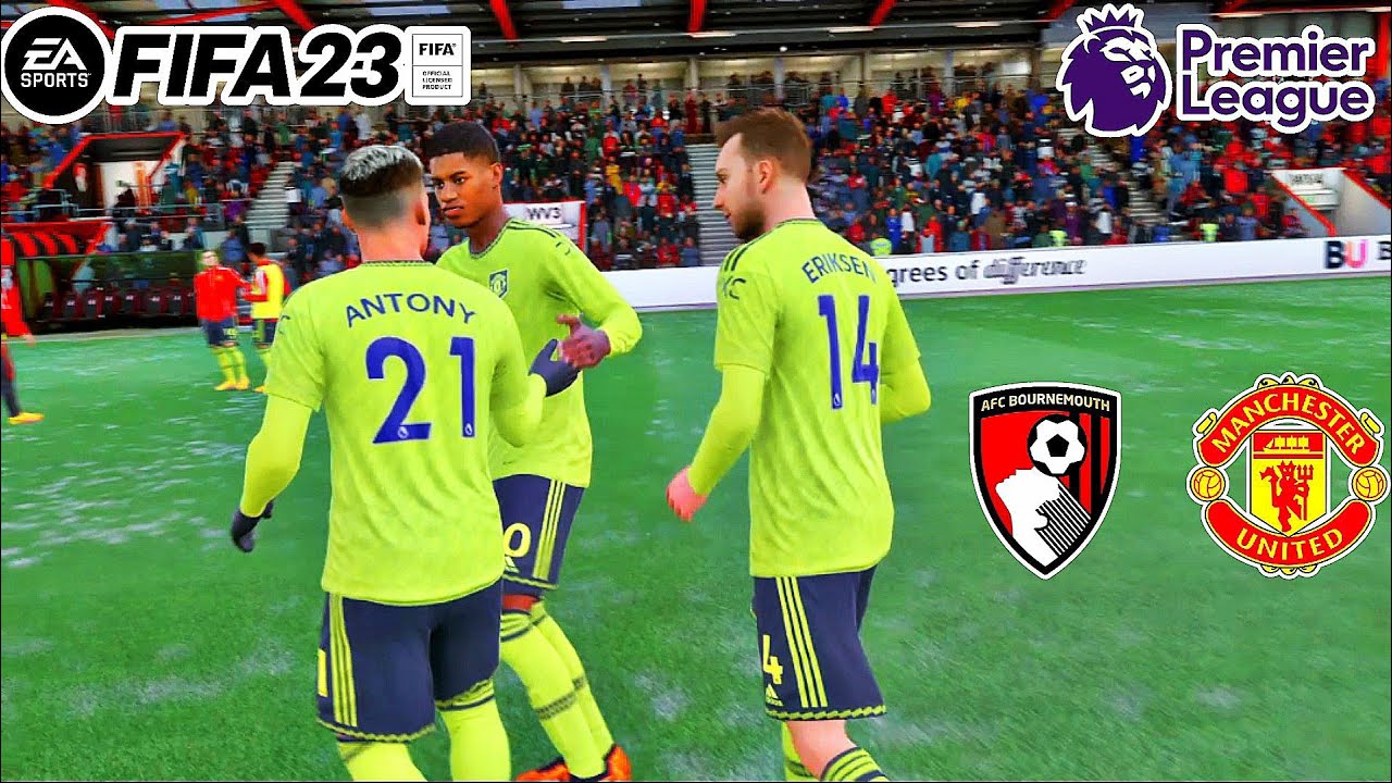 FIFA 23 | BOURNEMOUTH & MANCHESTER UNITED | Premier League 22-23 | PS4 ...