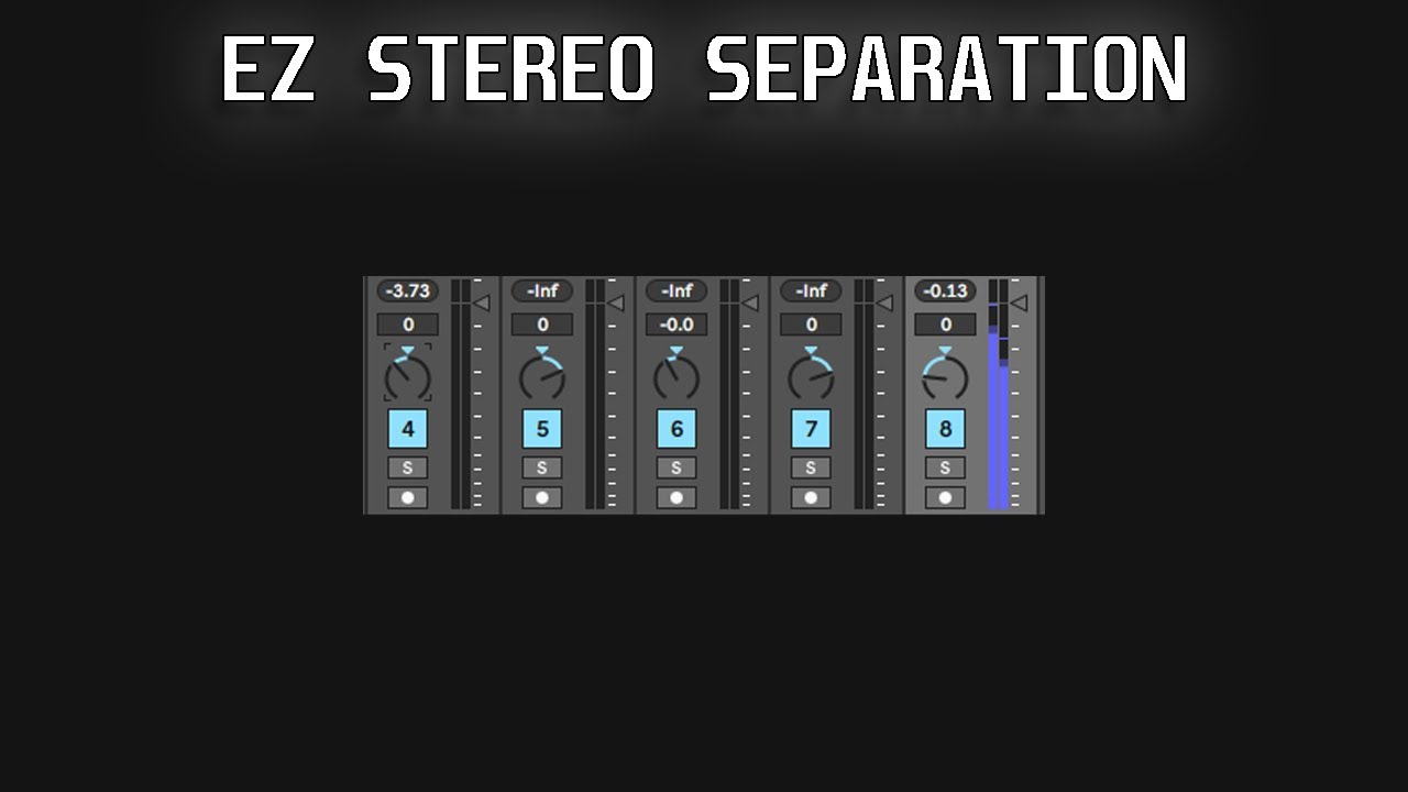 Easy Stereo Separation Tricks - YouTube