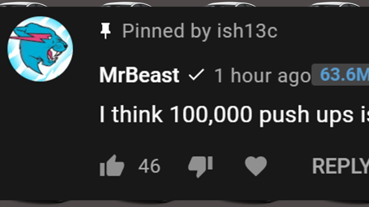 MrBeast commented on my video - YouTube