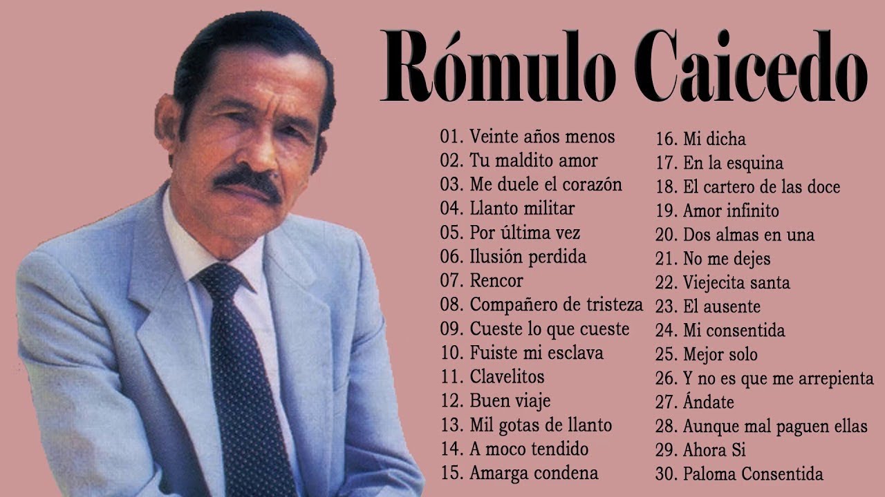Rómulo Caicedo - 30 Exitos - YouTube