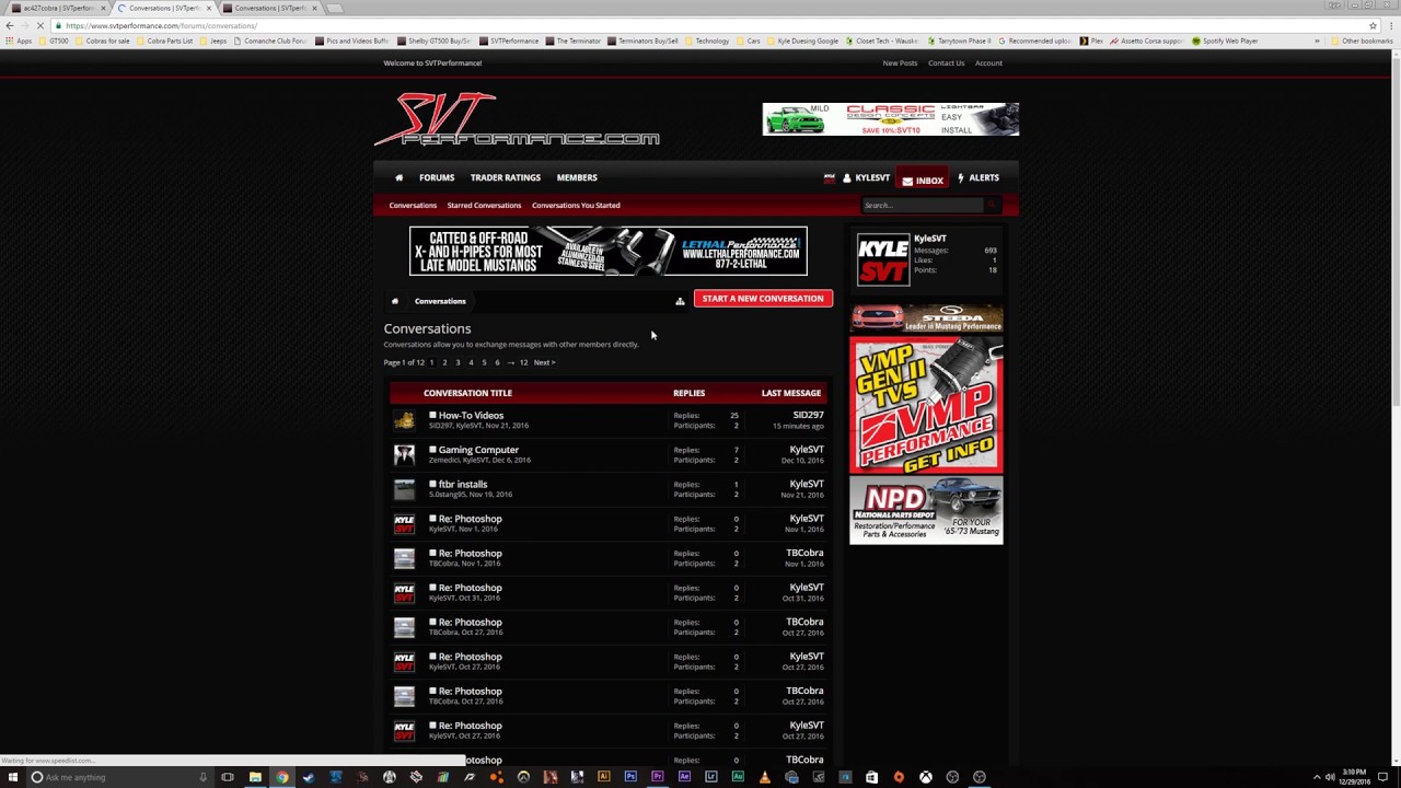 SVTP Forum Tutorial - How-To Private Message Members - YouTube
