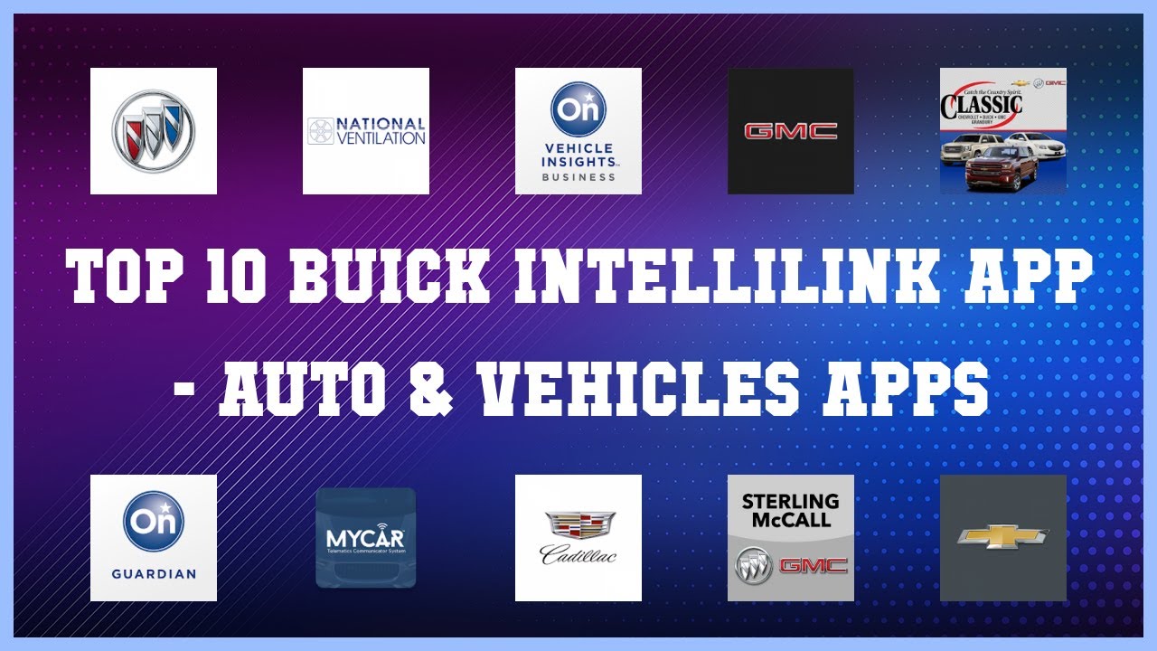 Top 10 Buick Intellilink App Android Apps - YouTube