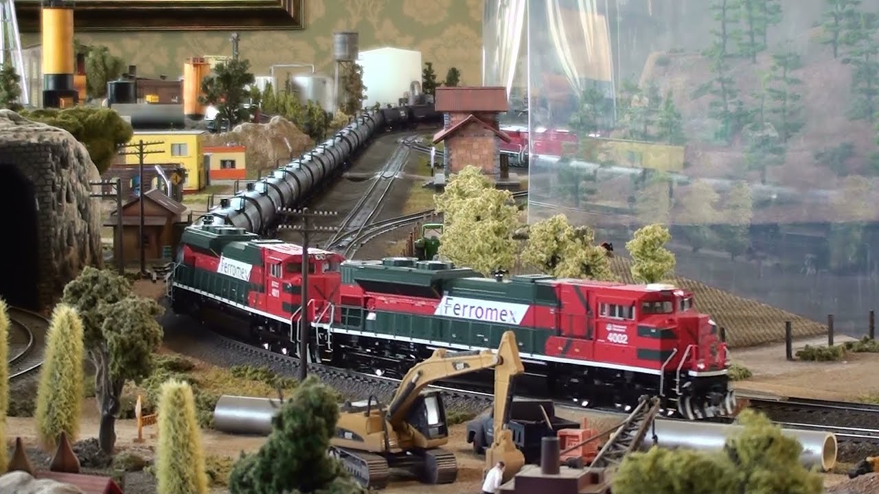 Tanquero Ferromex, CFEX, Indiana railroad y CP Intermodal - YouTube