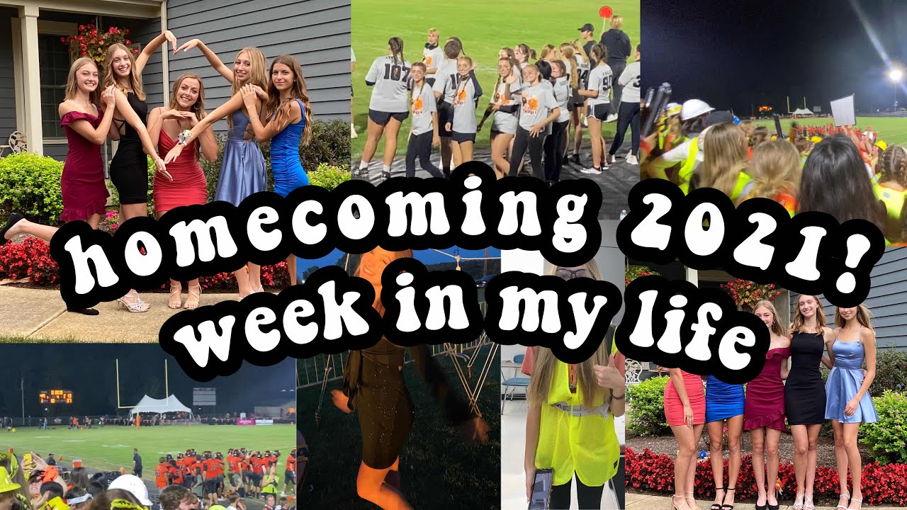 homecoming week vlog 2021 | hoco week in my life - YouTube