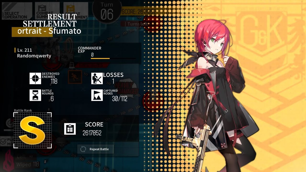 GFL - Slow Shock EX Ranking - 2.617m, 9 Para + Scarecrow - YouTube