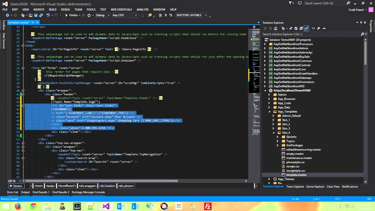 AspDotNetStorefront Skinning Part 2: Working With Tokens - YouTube