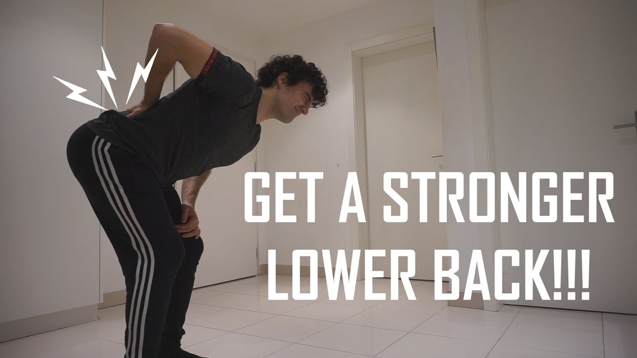 Get A Stronger Lower Back After This! Lower Back Home Workout Follow ...