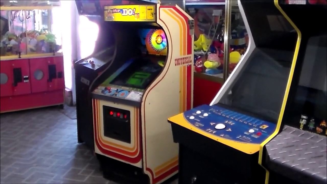 Classic 1982 Mr. Do Dedicated Arcade Game Cabinet from Universal - YouTube