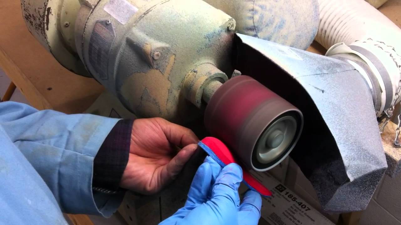 How to flat grind orthotics - YouTube