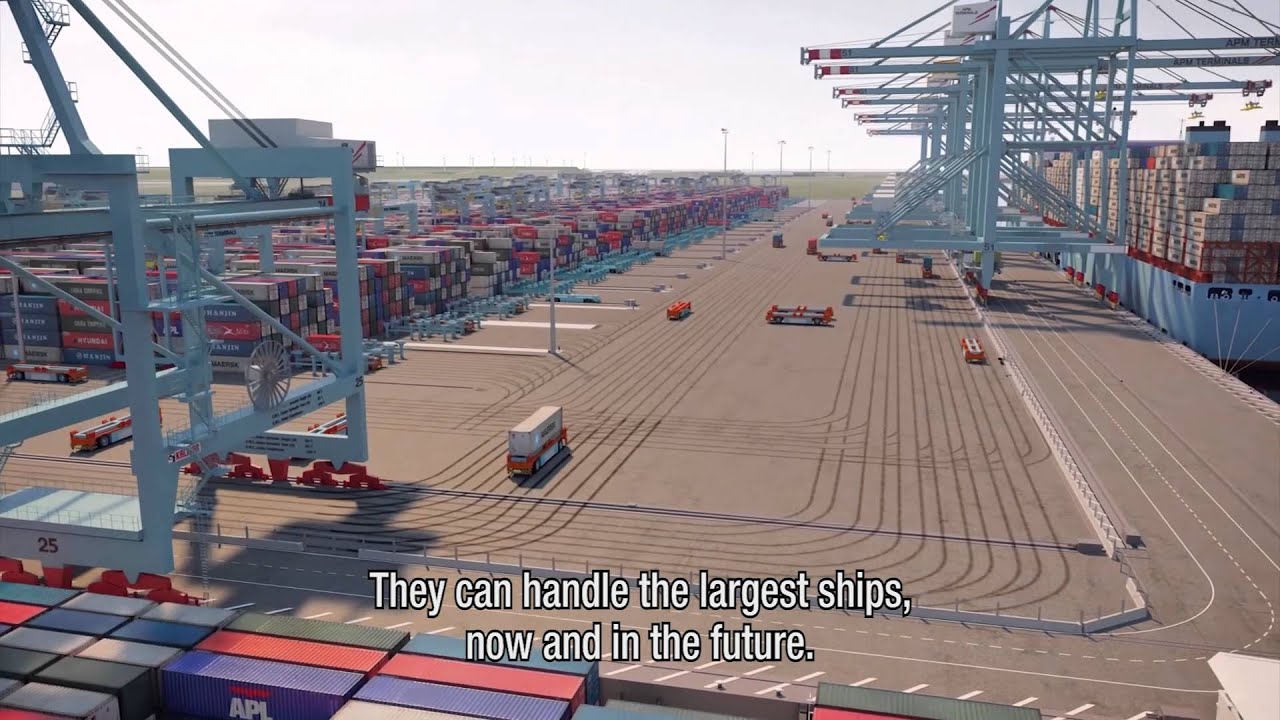 Welcome to APM Terminals Maasvlakte II - YouTube